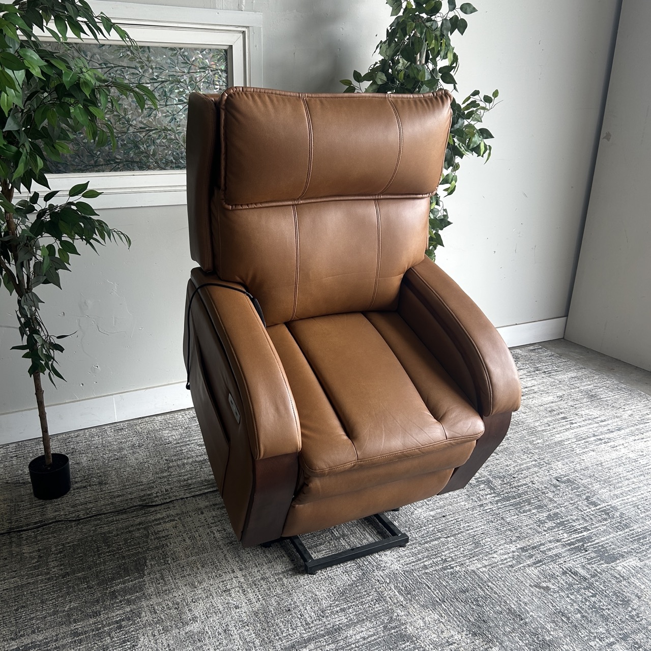 MCombo Recliner Chair Leather Tan - Free Delivery | CouchCycled of Fort ...